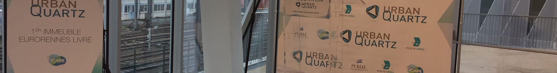 Création de banderole et pavoisement événementiel près de Rennes