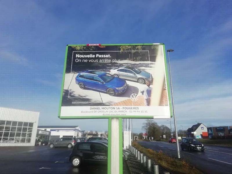 Afficheur, Régie Média des supports et signalétiques adaptés